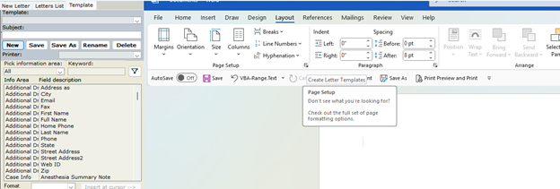 Creating a template for Dymo Label Printer - Print View