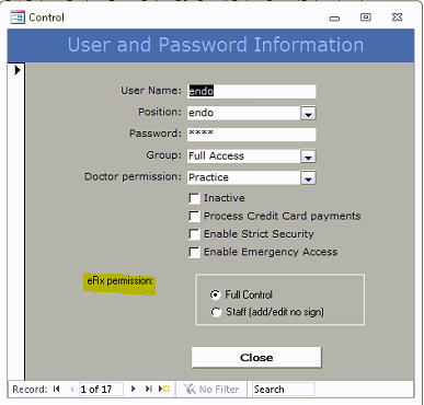 eRx: Electronic Prescriptions through TDO