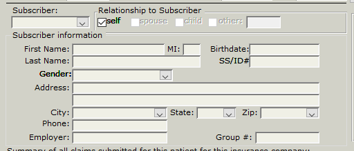Insurance Information in TDO