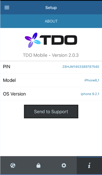 TDO Mobile - Application setup, upgrade, & uninstall