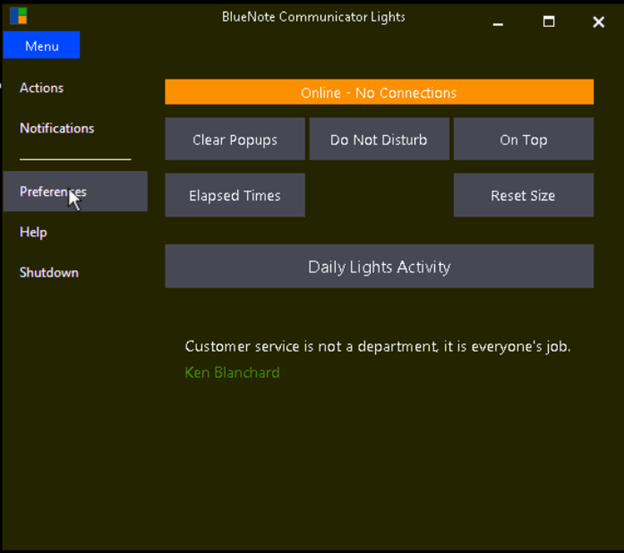 BlueNote - installation or update