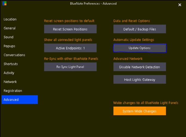 BlueNote - installation or update