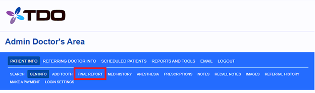 Admin Portal - Cloud Letters - accessing Cloud Letters from portal