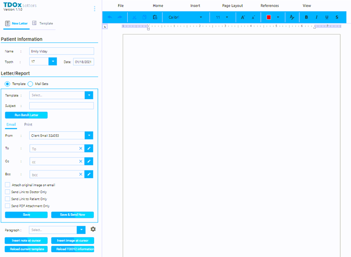 Admin Portal - Cloud Letters - accessing Cloud Letters from portal