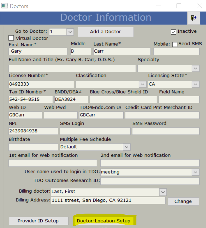 eRx: Electronic Prescriptions through TDO