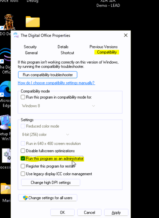 Windows 11 Compatibility with TDO